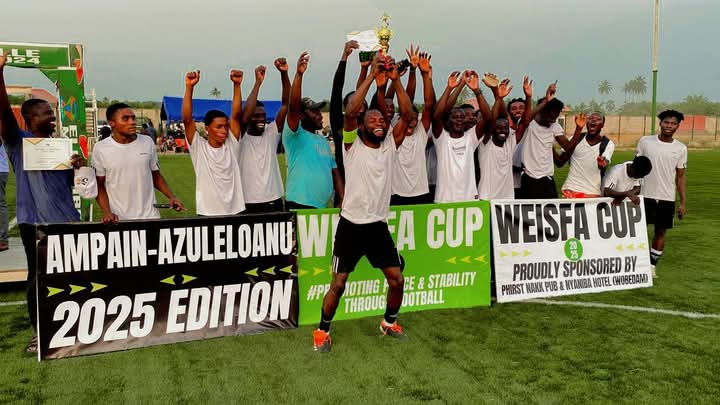 Anokyi United Triumphs in the 2025 WEISFA Cup, Dominating with Stellar ...