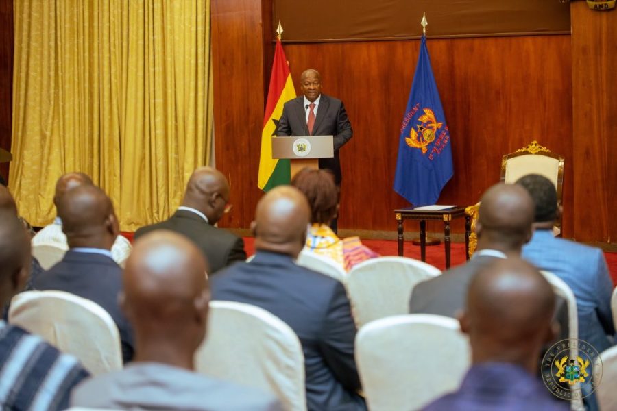 President Mahama inaugurates 37-Member National Development Planning ...